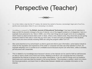 Tok final ppt internet reliabiity | PPT