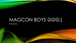 Magcon 2022 Wallpaper