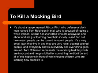 To Kill A Mocking Bird | PPT | Debated Sensitive Social Issues ...