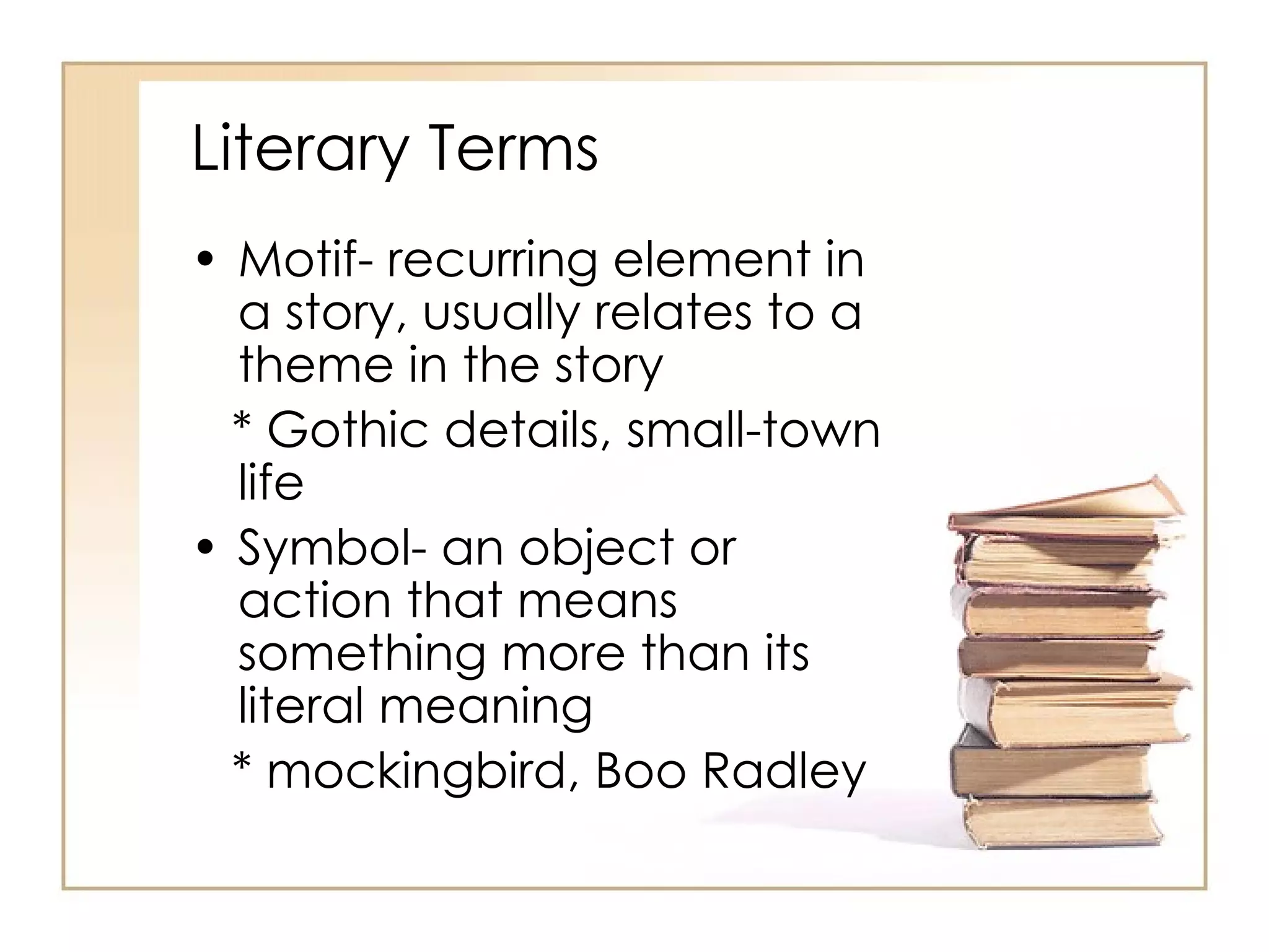 To Kill A Mockingbird Background Notes | PPT