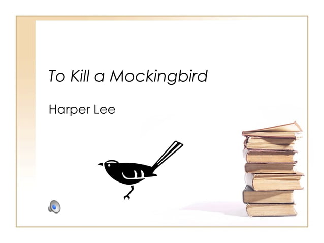 To Kill A Mockingbird Background Notes | PPT