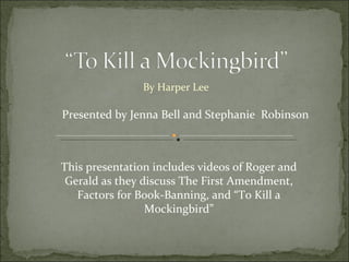 To Kill A Mockingbird Powerpoint Background