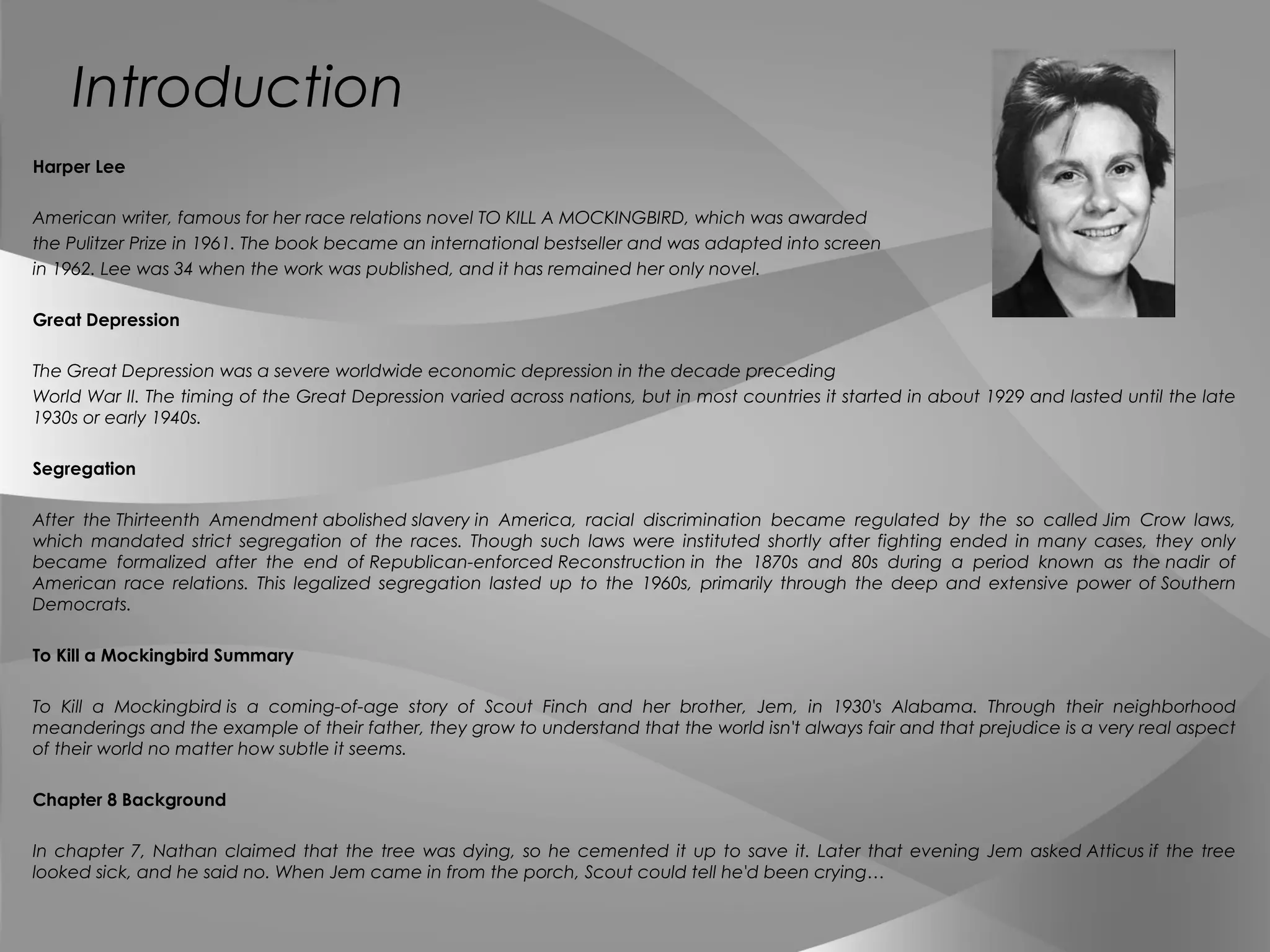 To kill a mockingbird | PPT