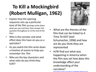 To kill a mockingbird | PPTX