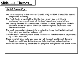 To kill a mockingbird | PPT