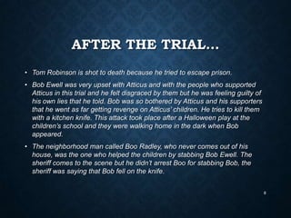 To kill a mockingbird | PPT