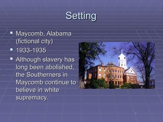 To kill a mockingbird | PPT