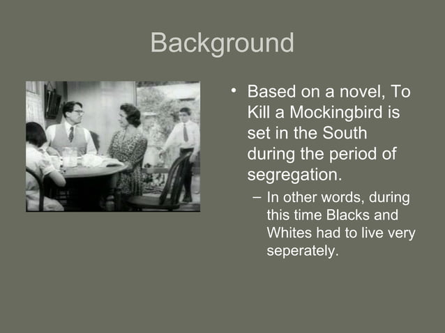 To Kill a Mockingbird Pt 1 | PPT