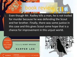 book review - to kill a mocking bird | PPT