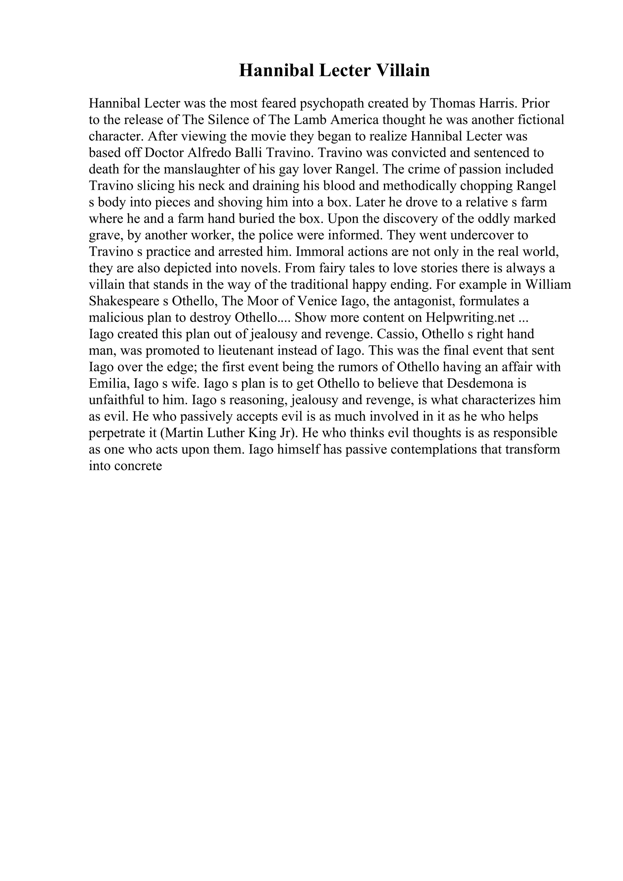 To Kill A Mockingbird Character Analysis Essay | PDF