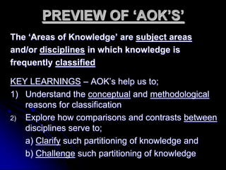 Tok intro -_y12__teachers | PPTX