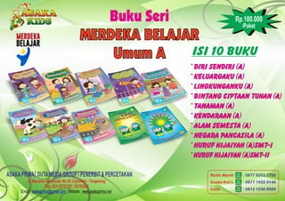 Buku Kurikulum Merdeka Jenjang PAUD (TK/RA/KB) Tahun 2024 | PDF