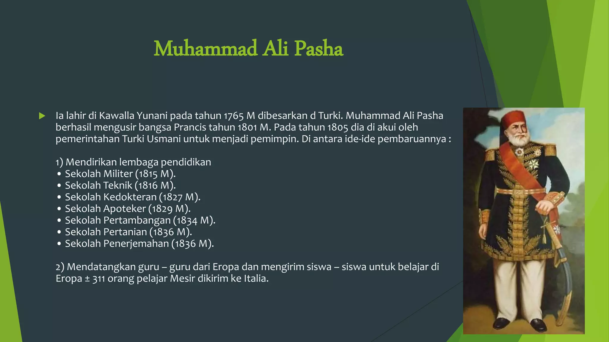 Tokoh tokoh berprestasi pada masa islam modern | PPTX