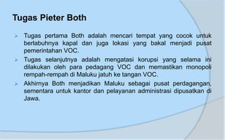 Tokoh Tokoh Pada Masa VOC | PPTX