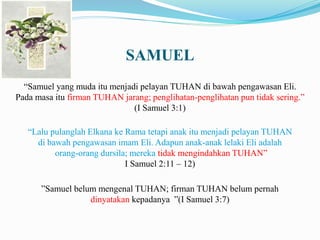 Tokoh alkitab samuel | PPT