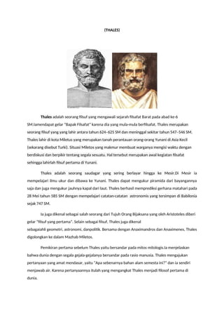 Tokoh Filsafat Tiap Zaman Tugas Psikologi UNJ - Logika dan Filsafat ...