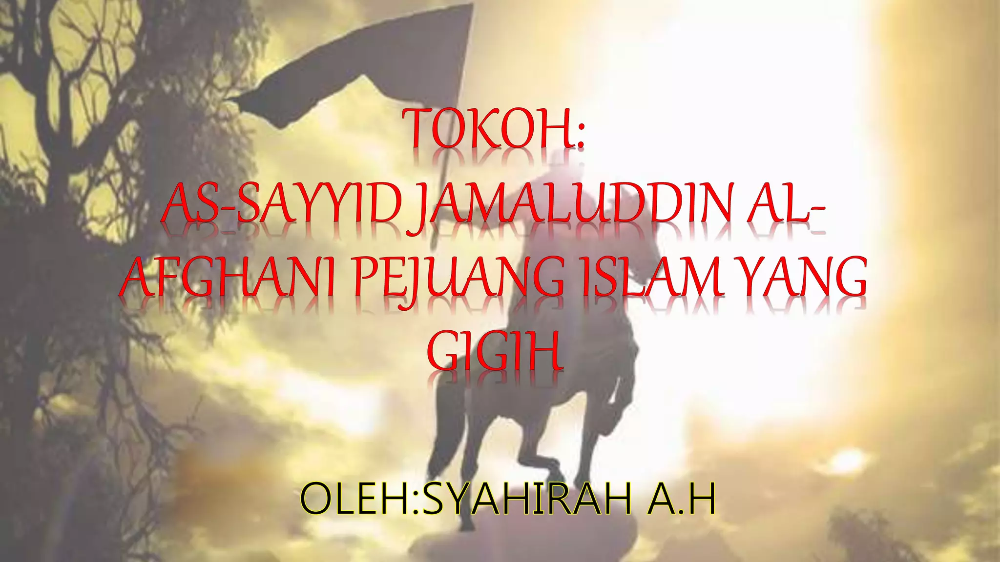 as-sayyid jamaluddin | PPTX