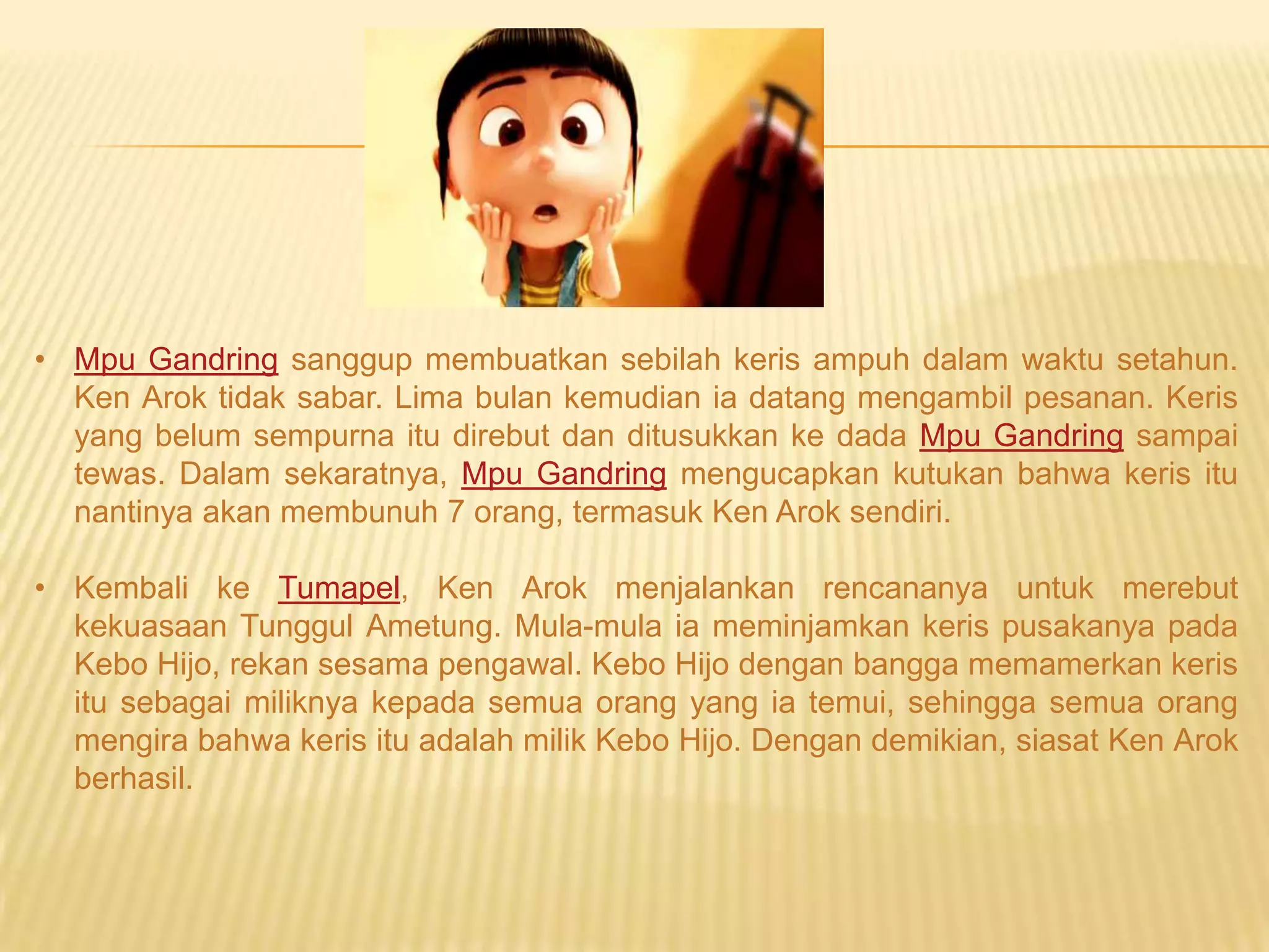 Tokoh ken arok | PPTX