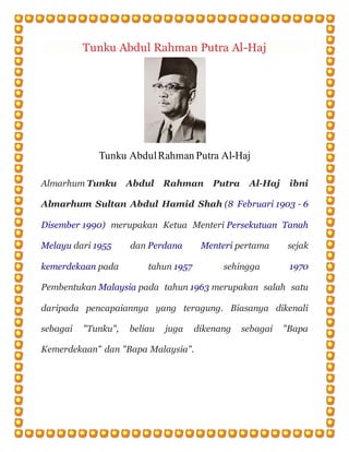 Tokoh merdeka | DOCX