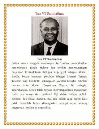 Tokoh merdeka | DOCX