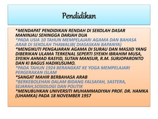 Tokoh pendidikan timur hamka | PPTX