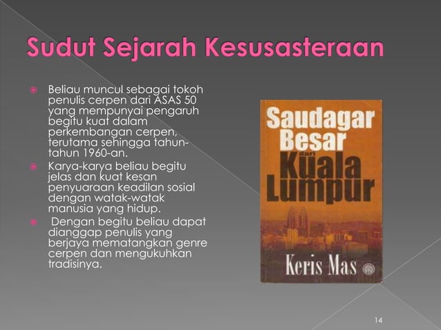 Tokoh sasterawan | PPTX