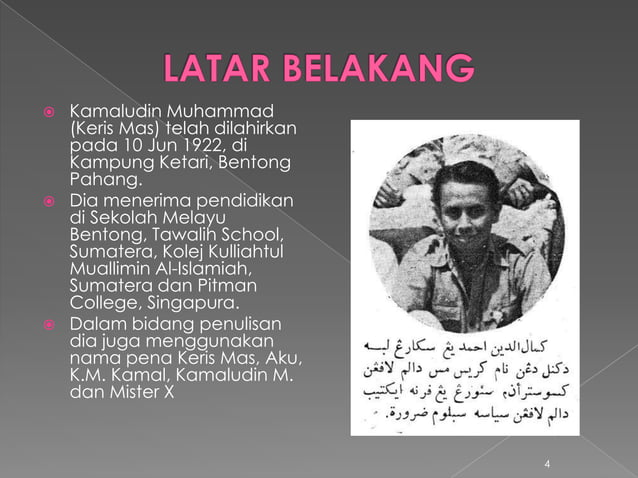 Tokoh sasterawan | PPTX