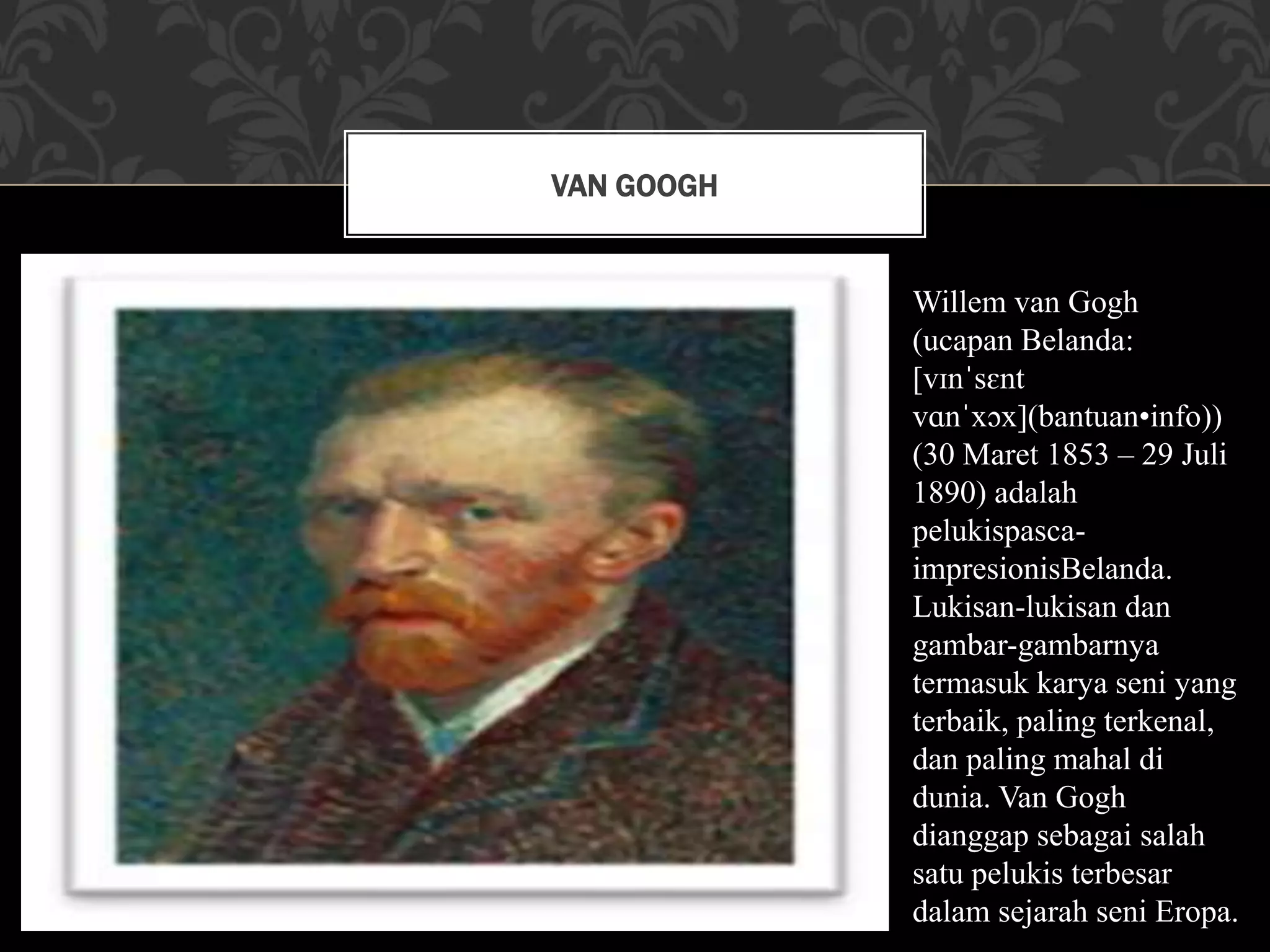 Tokoh seni rupa luar negeri | PPT