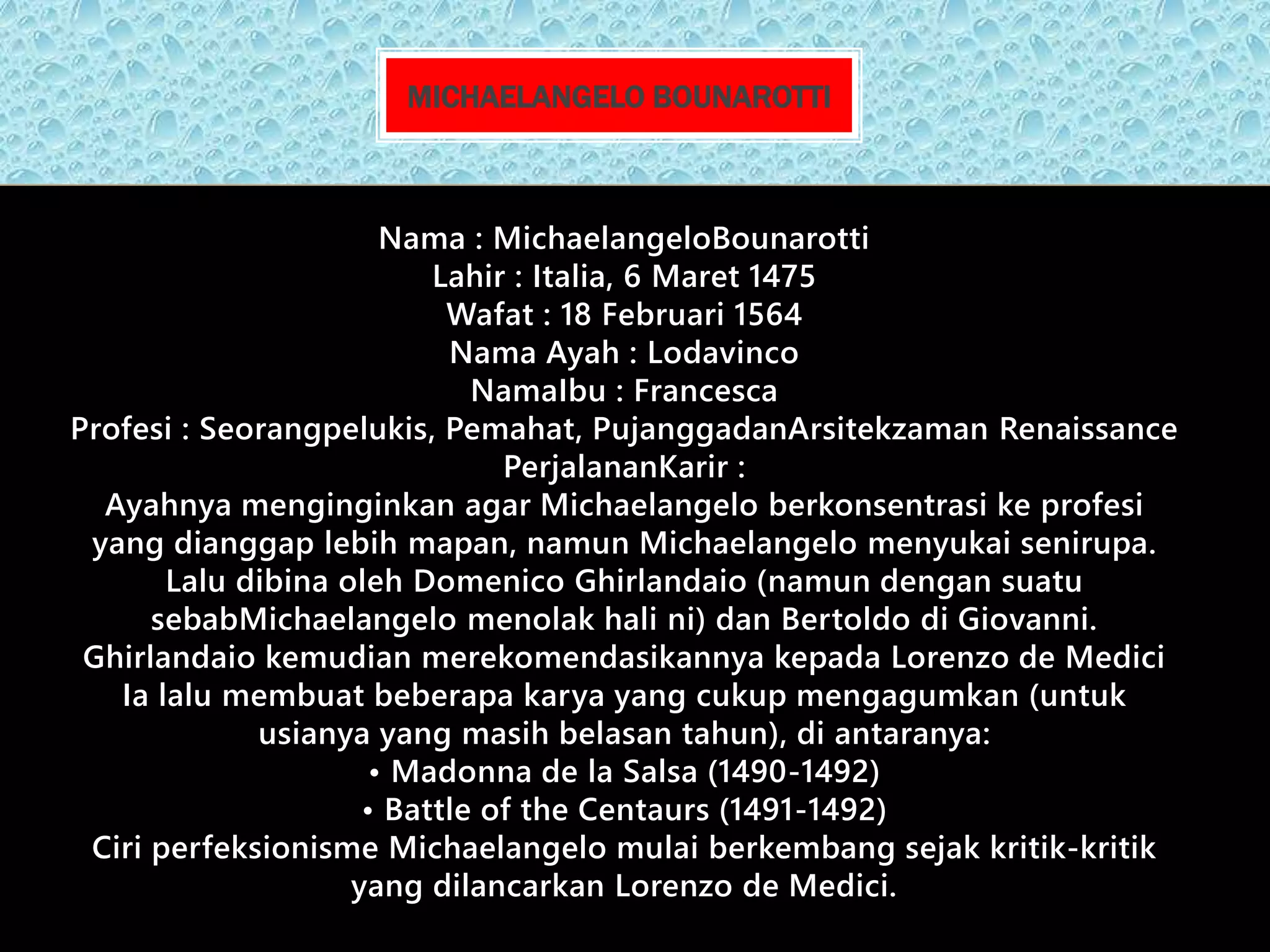 Tokoh seni rupa luar negeri | PPT