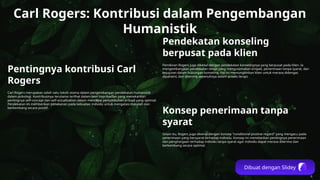 tokoh, teori, sejarah humanistik. Humanistik difokuskan ke Piramida ...