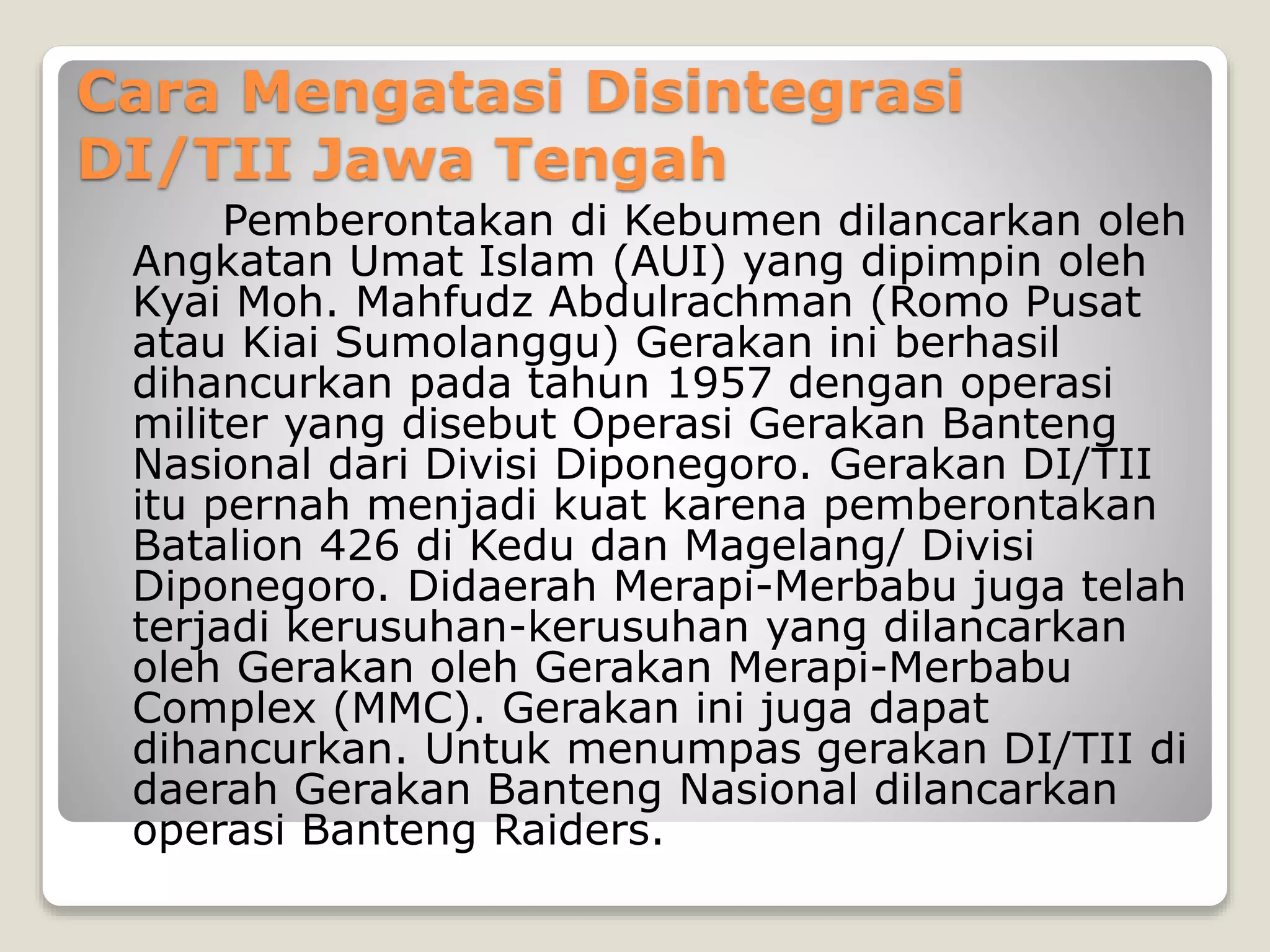 Materi Lengkap Tokoh tokoh yang mengatasi disintegrasi bangsa Indonesia ...