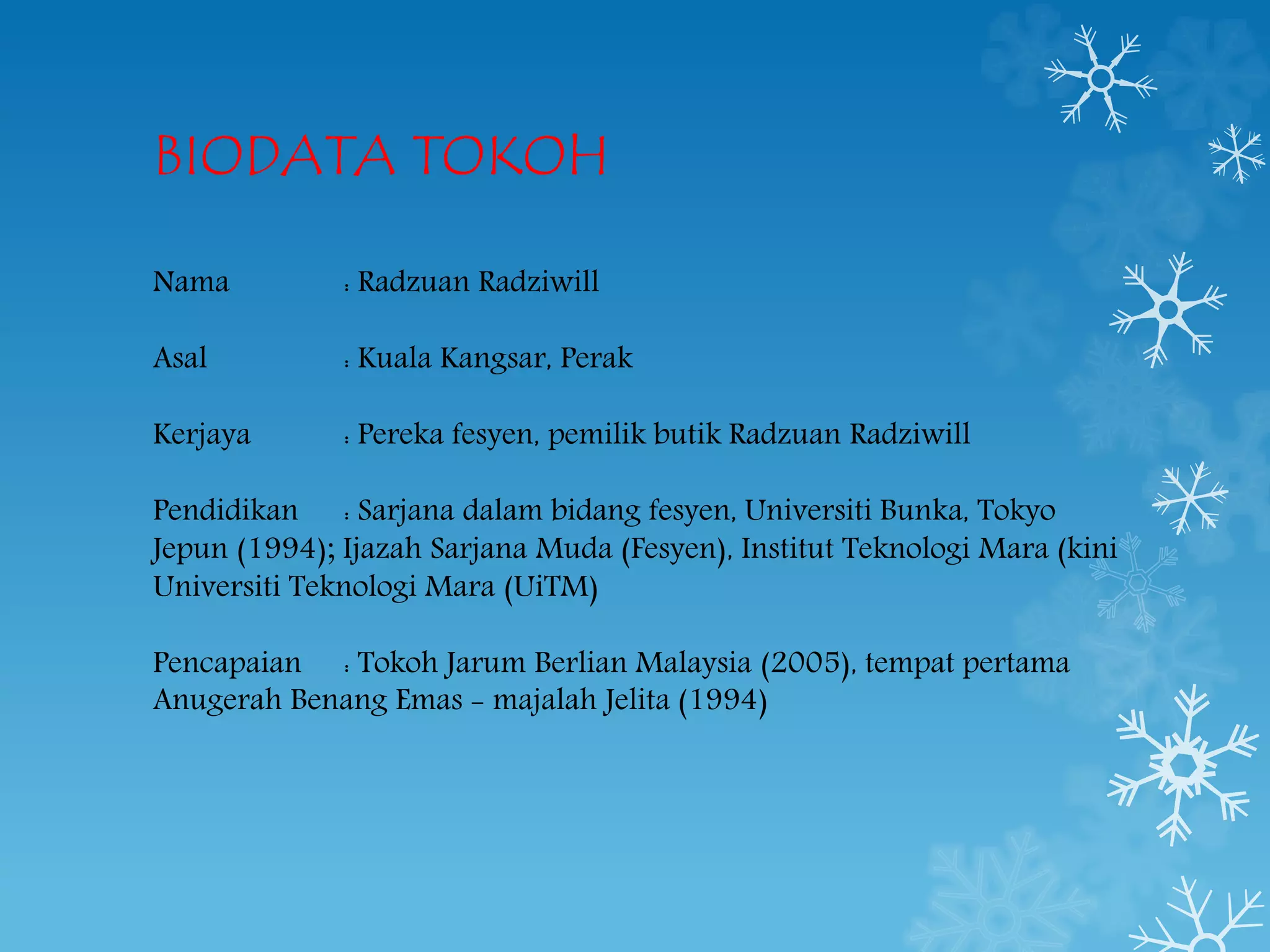 TOKOH BERJAYA | PPTX