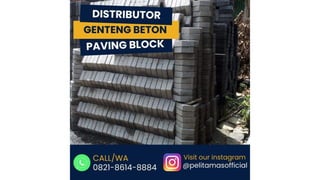Toko paving block natural Terdekat di Kedungkandang | PDF