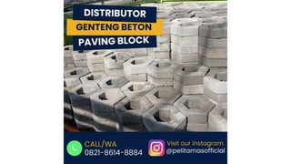 Toko paving block natural Terdekat di Kedungkandang | PDF