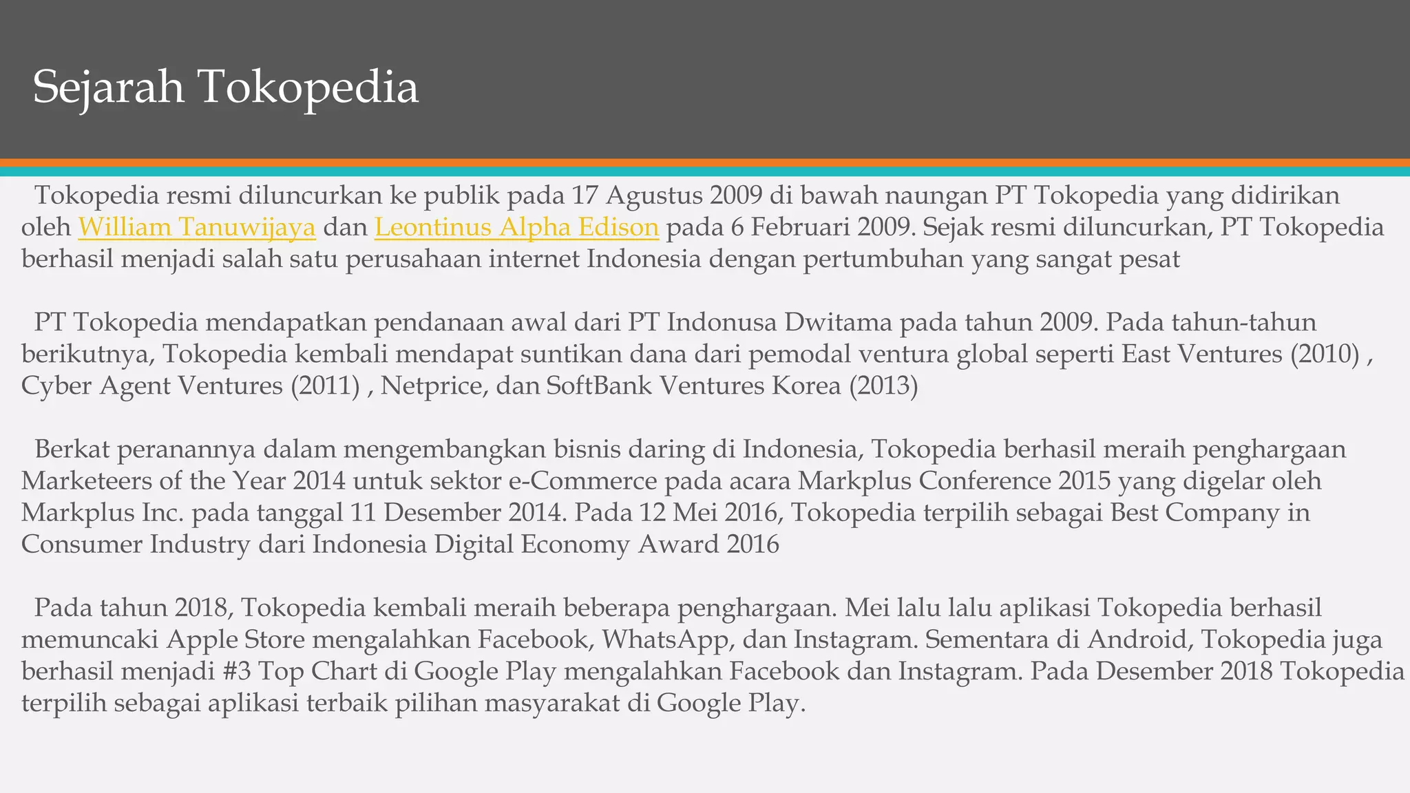 Tokopedia | PPTX