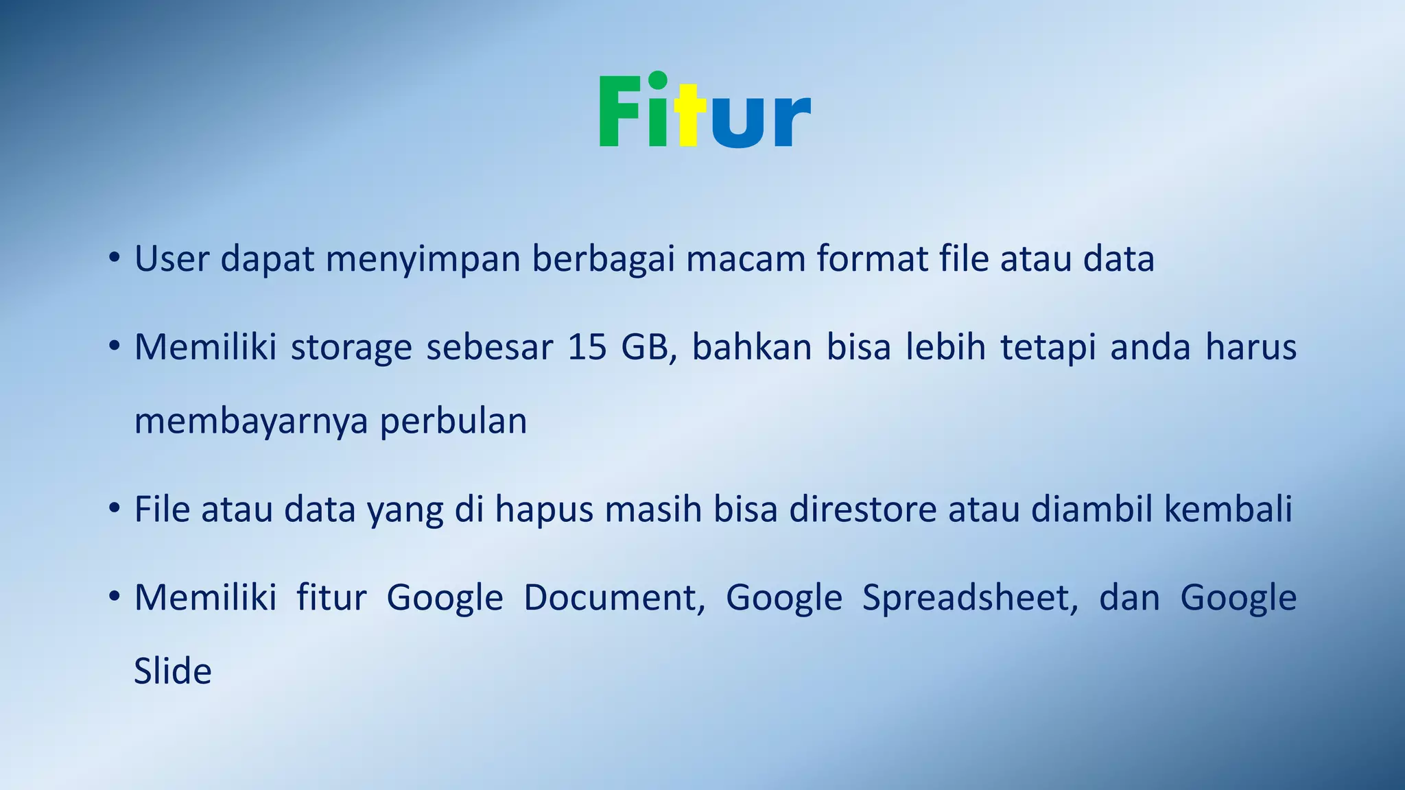 Tokopedia & Google Drive | PPT