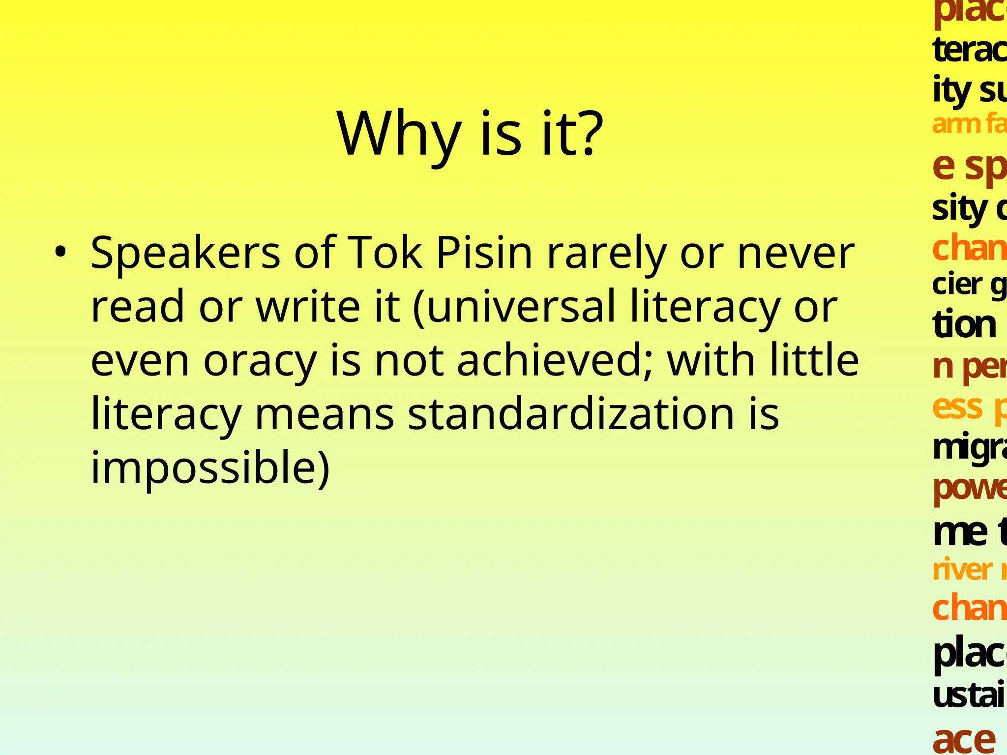 Tok Pisin: An educational and language planning dilemma in Papua New ...