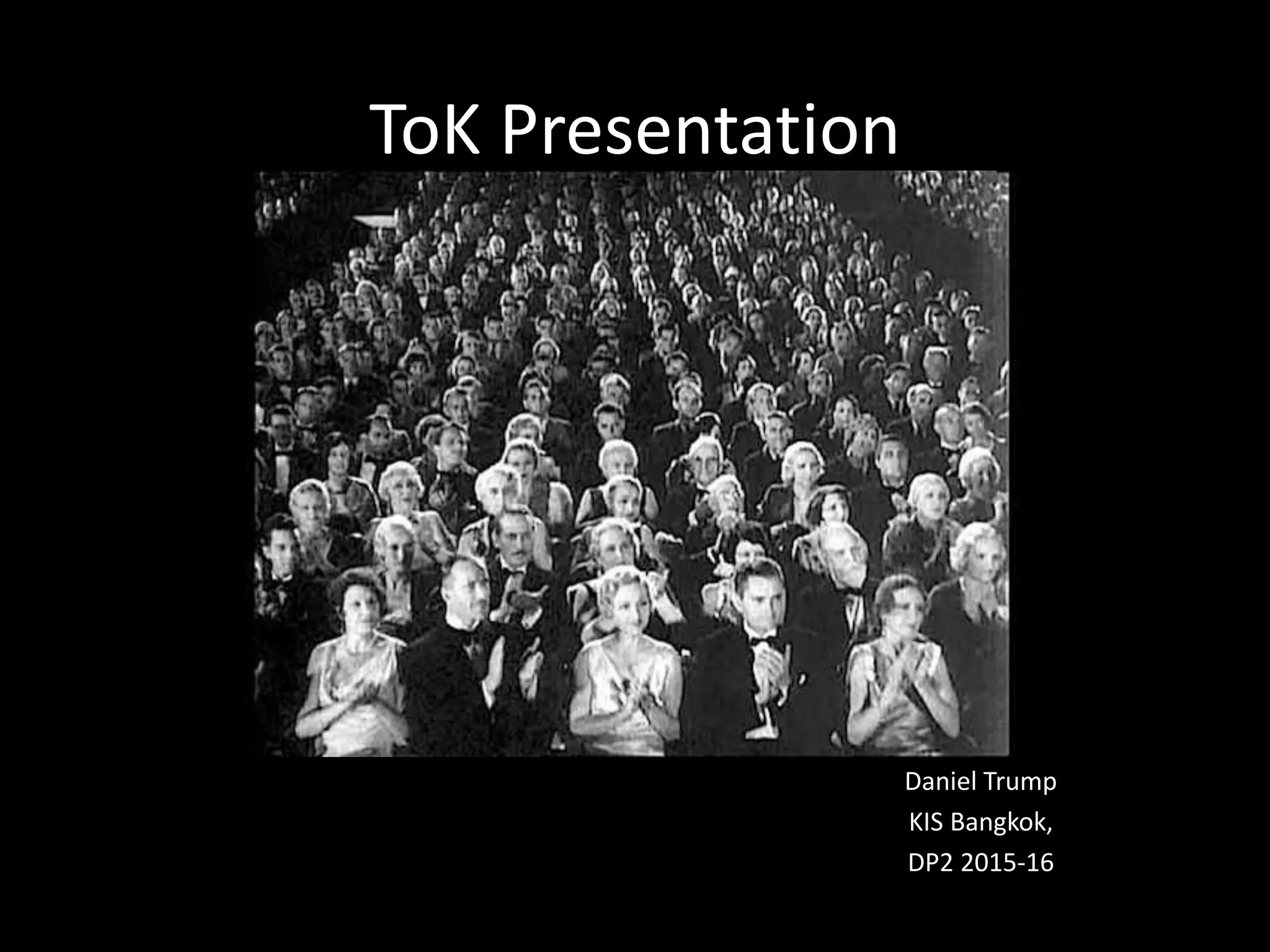 ToK presentation ppt | PPT