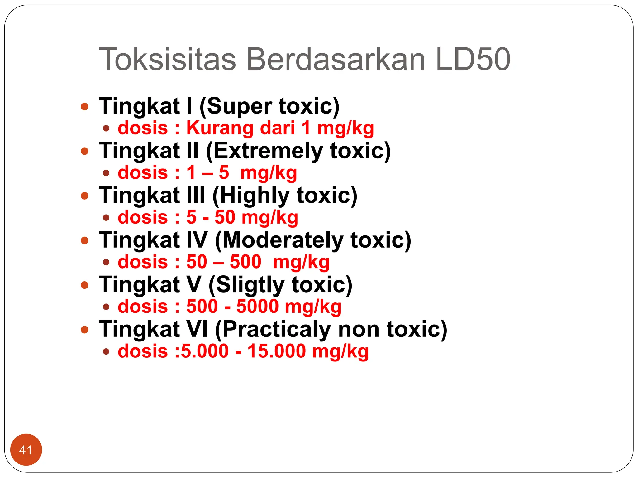 Toksikologi obat dan macam-macam obat yang toksik dan berbahaya.ppt