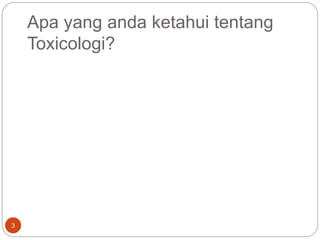 Toksikologi obat dan macam-macam obat yang toksik dan berbahaya.ppt