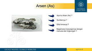 TOKSIKOLOGI DISEKITAR LINGKUNGAN MANUSIA | PPT