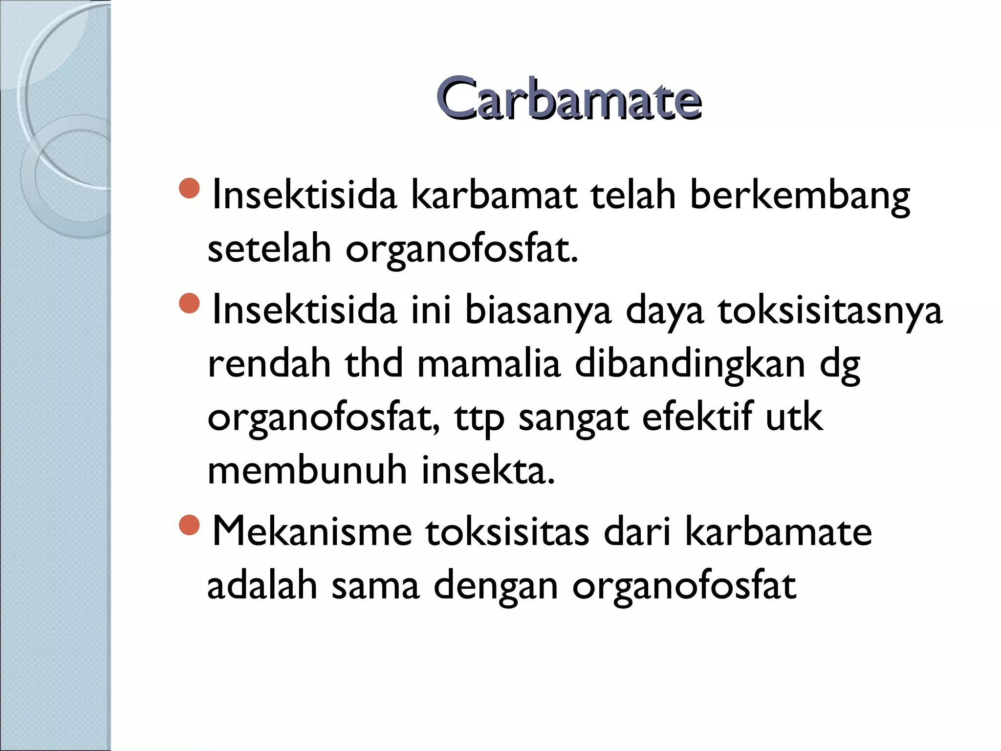 Toksikologi pestisida 2 | PPT