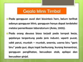 Toksikologi timball | PPTX