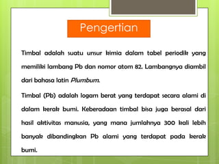 Toksikologi timball | PPT