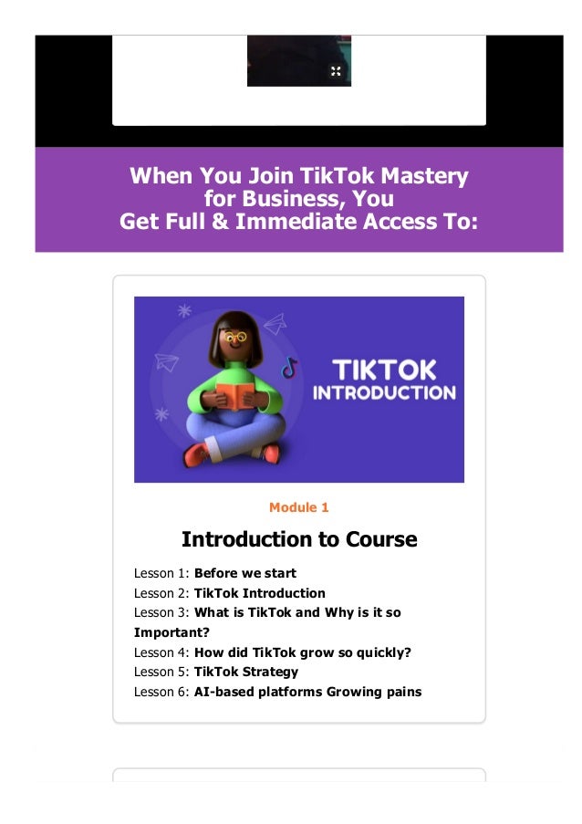 Learn to monetize Tik Tok | PDF