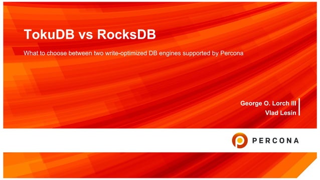 TokuDB vs RocksDB | PDF | Databases | Computer Software and Applications