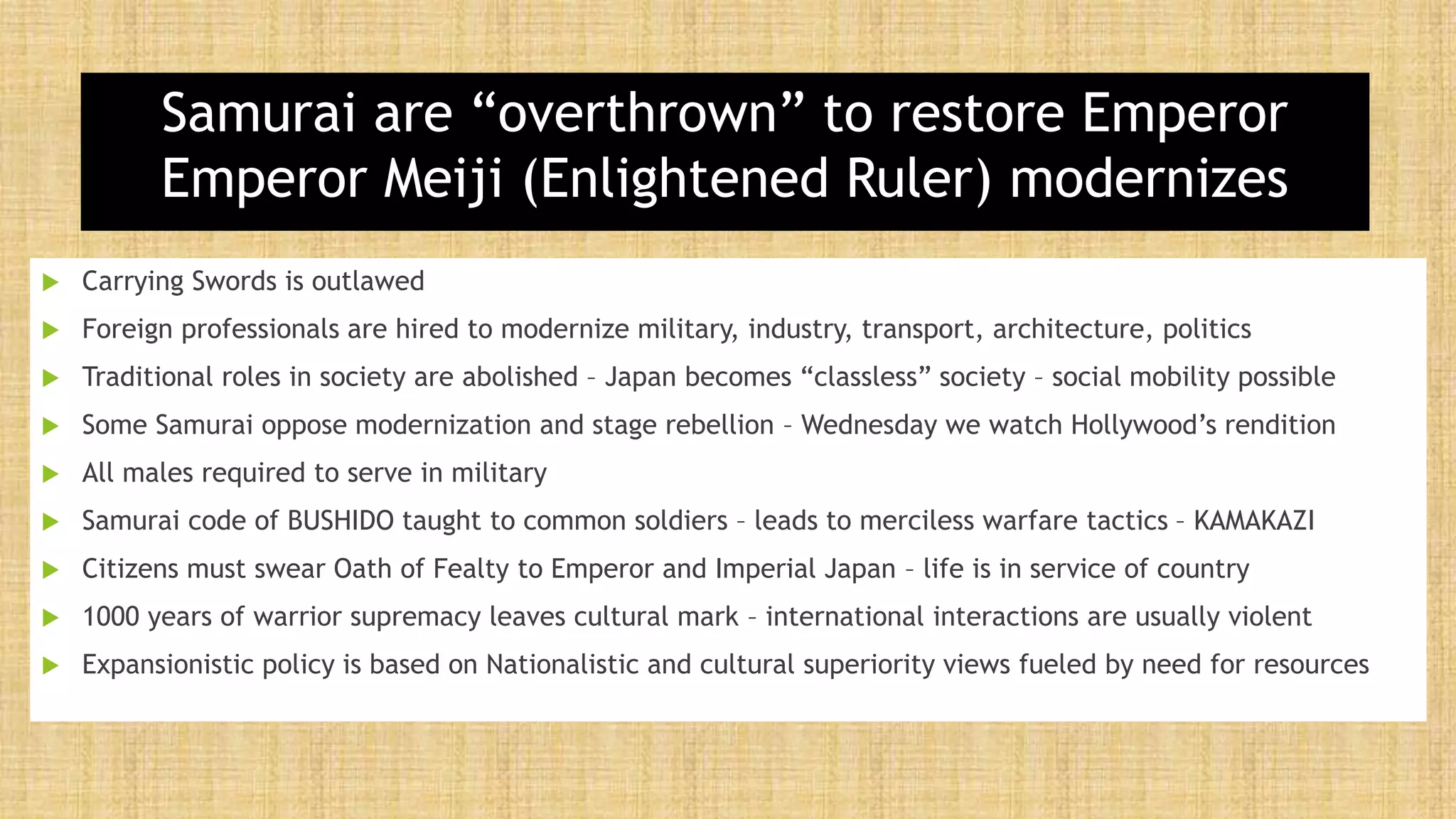 Rise & Fall of Tokugawa japan ppt | PPTX