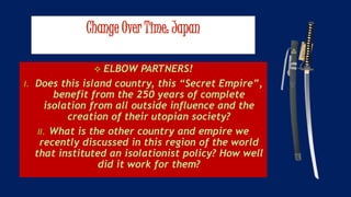 Rise & Fall of Tokugawa japan ppt | PPTX