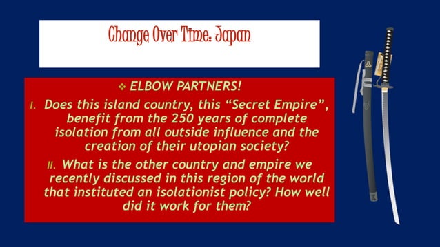Rise & Fall of Tokugawa japan ppt | PPTX | War and Conflicts