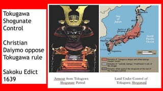 Rise & Fall of Tokugawa japan ppt | PPTX